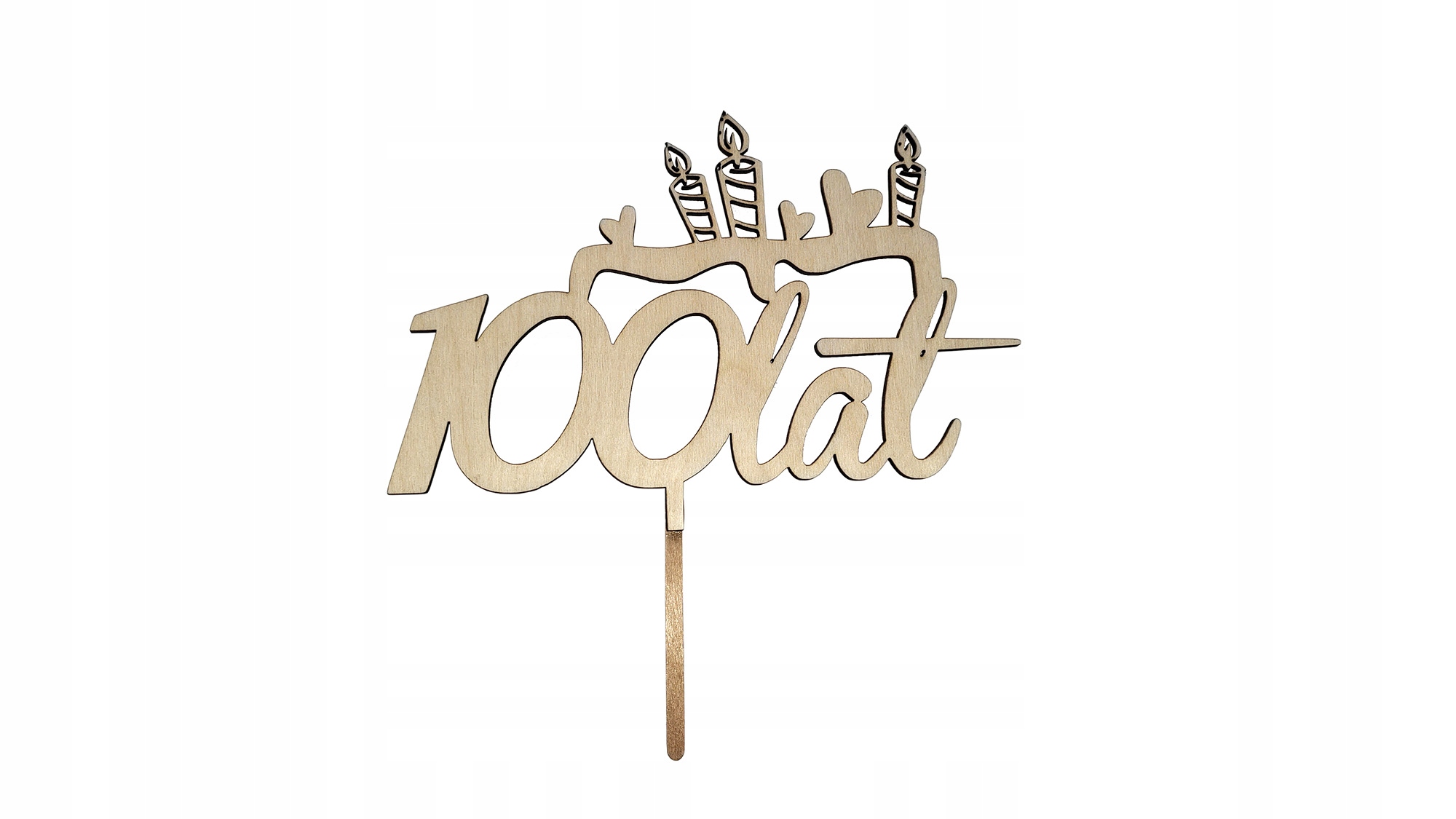 Topper do tortów urodzinowy 100 lat • Cena, Opinie • Toppery ...