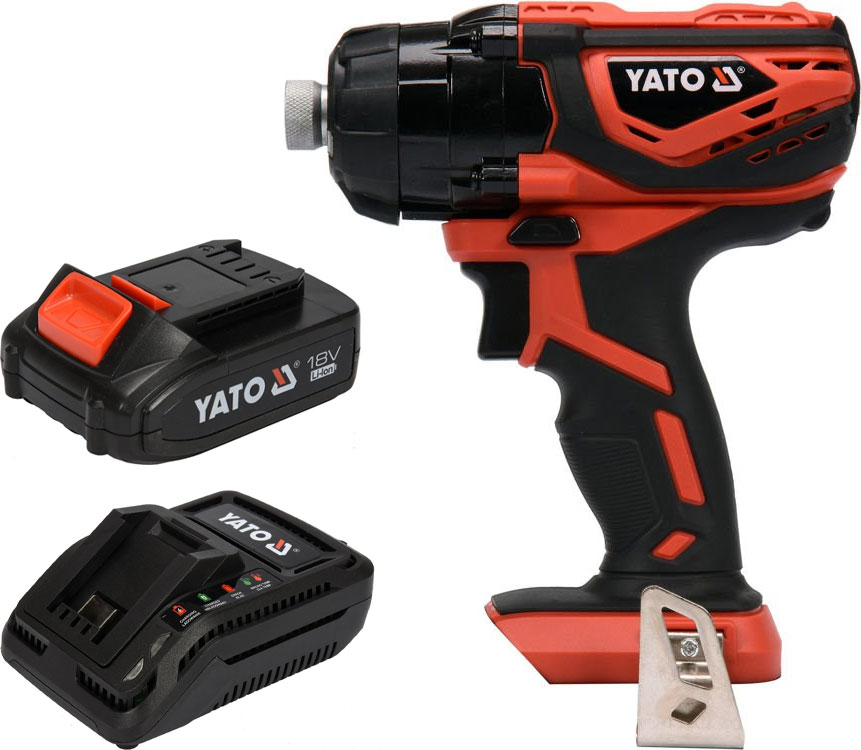 YATO ZAKRĘTARKA AKU UDAROWA 18V 160NM LI-ION 2Ah (YT-82800) • Cena ... YATO ZAKRĘTARKA AKU UDAROWA 18V 160NM LI-ION 2Ah (YT-82800) • Cena ...
