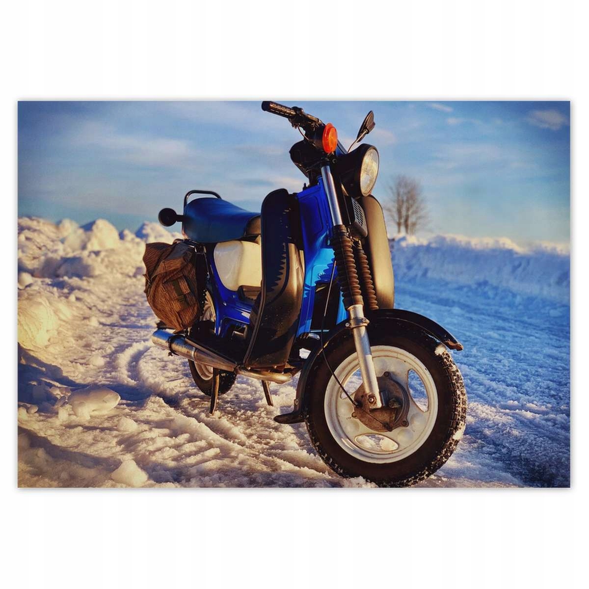 Naklejki 100x70 Motorower Simson Skuter 13364929462 - Allegro.pl