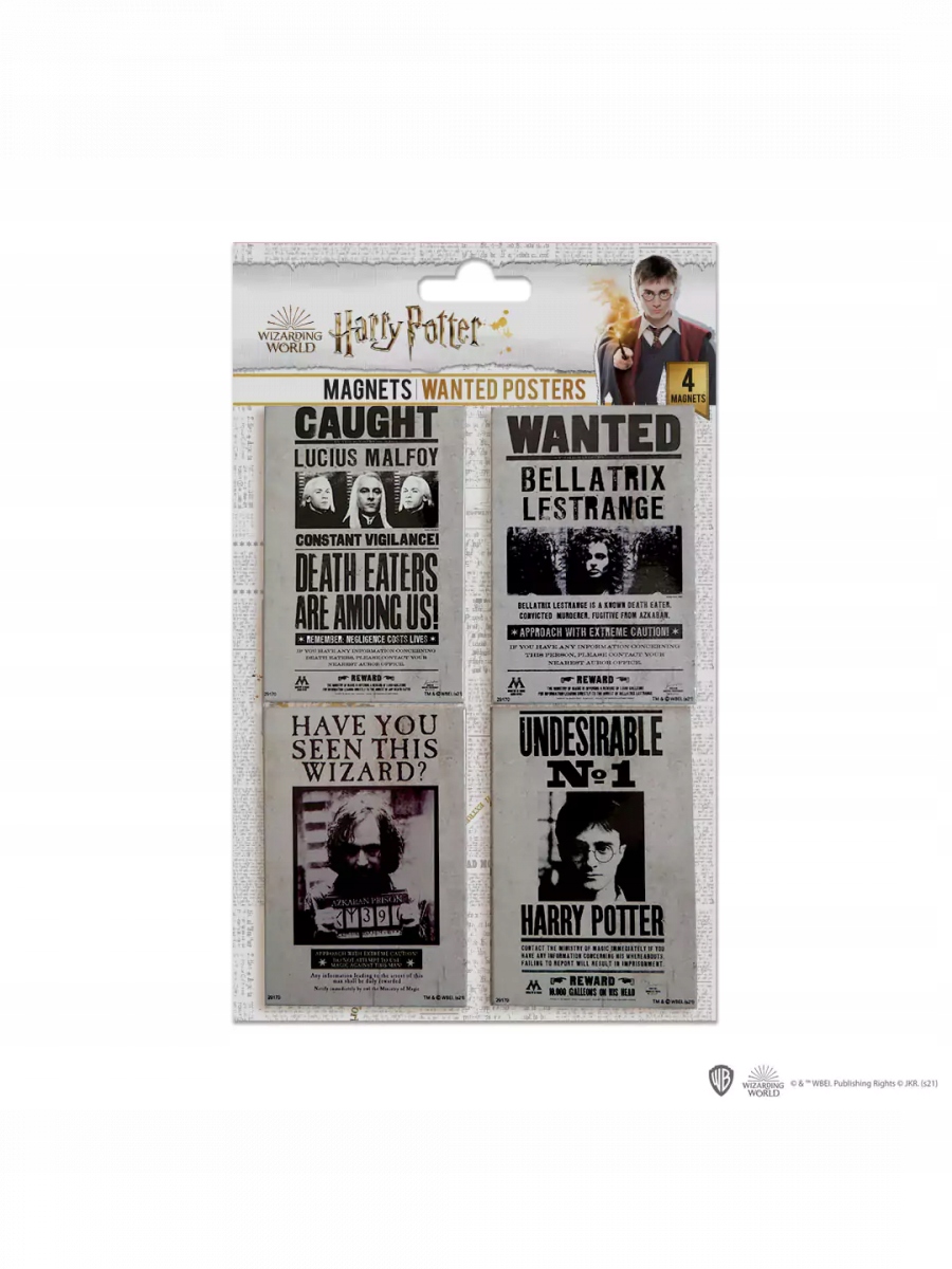Magnet Harry Potter - Wanted Posters - Allegro