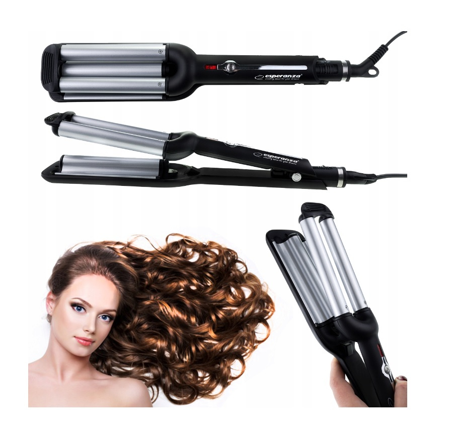 KULMA NA VLASY MINI VLNKOVAČKA LOKNOVACÍ ŽEHLIČKA 2v1, (6933794495698 ...