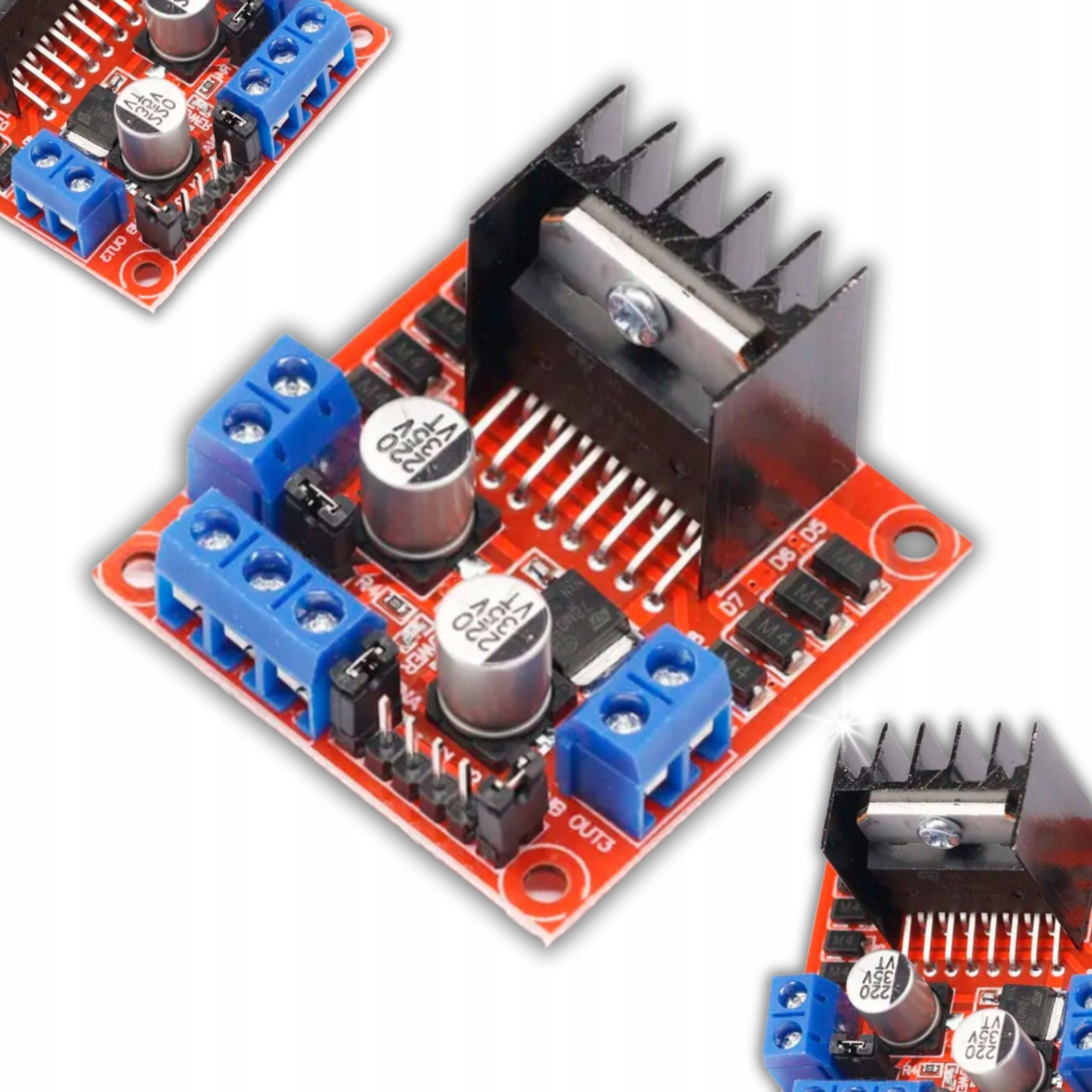 MODUL PRO ŘÍZENÍ KROKOVÉHO MOTORU L298N KOMPATIBILNÍ S ARDUINO - Allegro