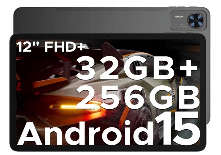 Tablet DOOGEE T36 12" 8 GB / 256 GB czarny - Sklep, Opinie, Cena w Allegro