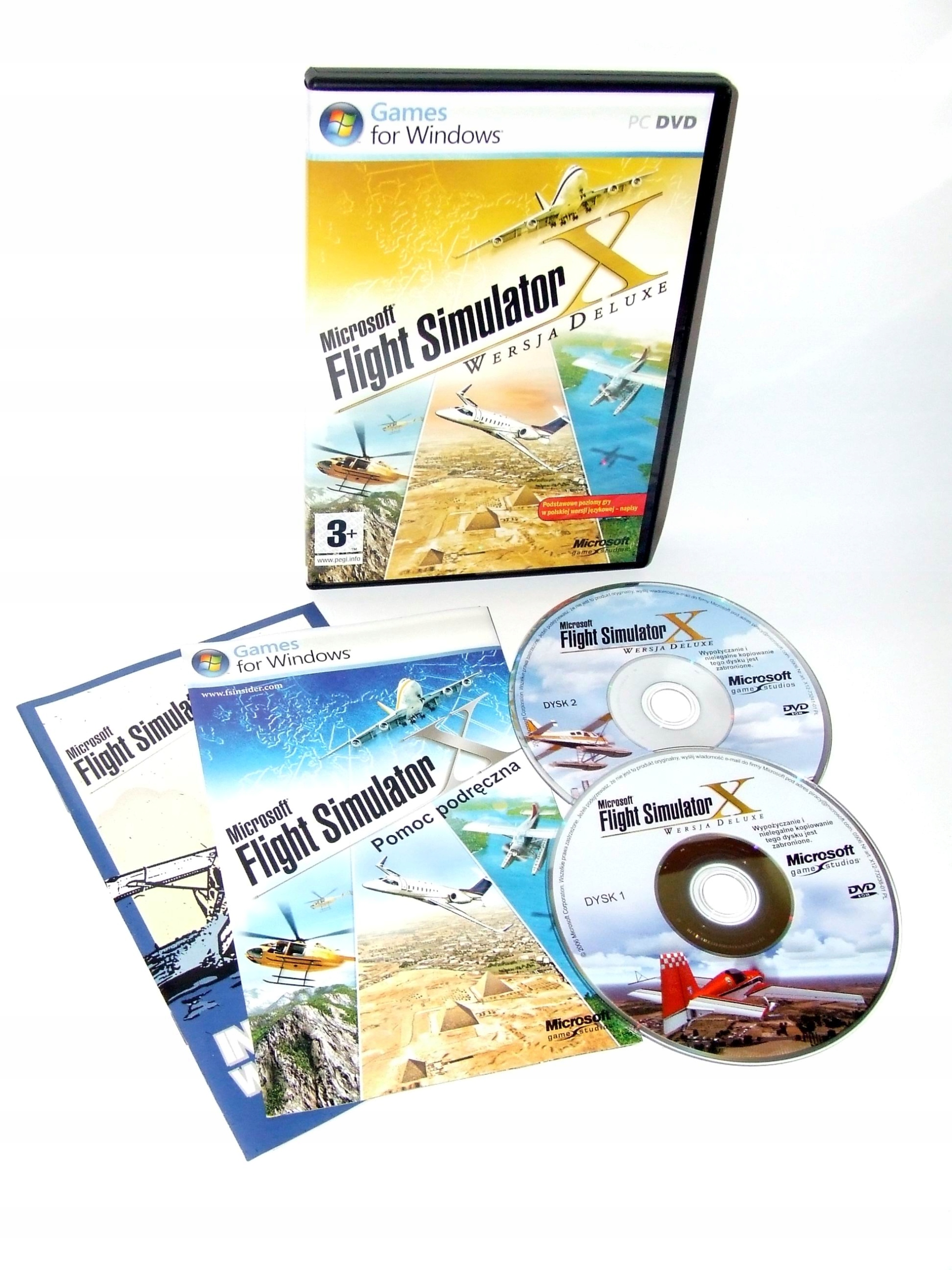 MICROSOFT FLIGHT SIMULATOR X - deluxe edition [PL] - Stan: używany 195 zł - Sklepy, Opinie, Ceny ...