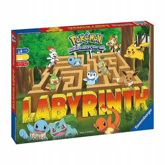 RAVENSBURGER LABYRINTH POKEMON 100 GRA LABIRYNT - Stan: nowy 105 zł ...