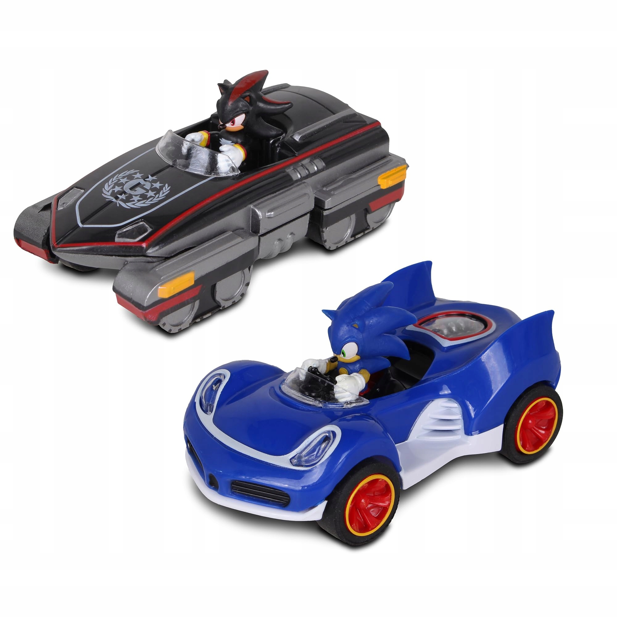 NKOK Sonic Transformed All-Stars Racing Pull Back Action: Shadow és ...