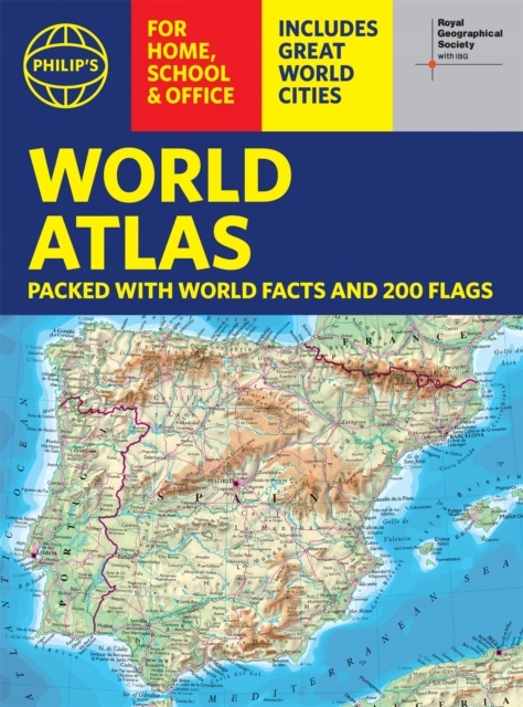 Philips RGS World Atlas (A4) PHILIPS MAPS (13157394767) | Książka Allegro