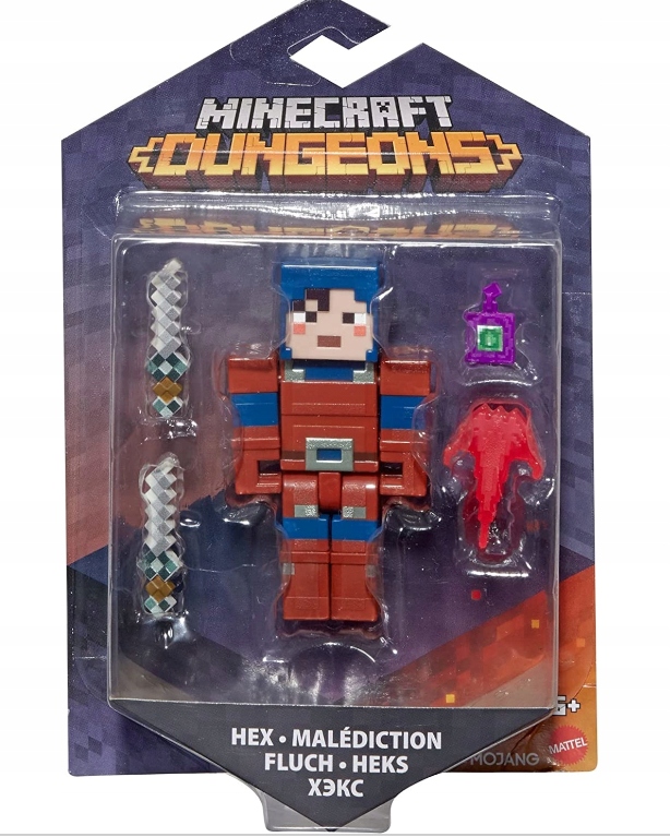 Minecraft Dungeons figurka Hex + akcesoria GNC25 (0887961867336) • Cena ...