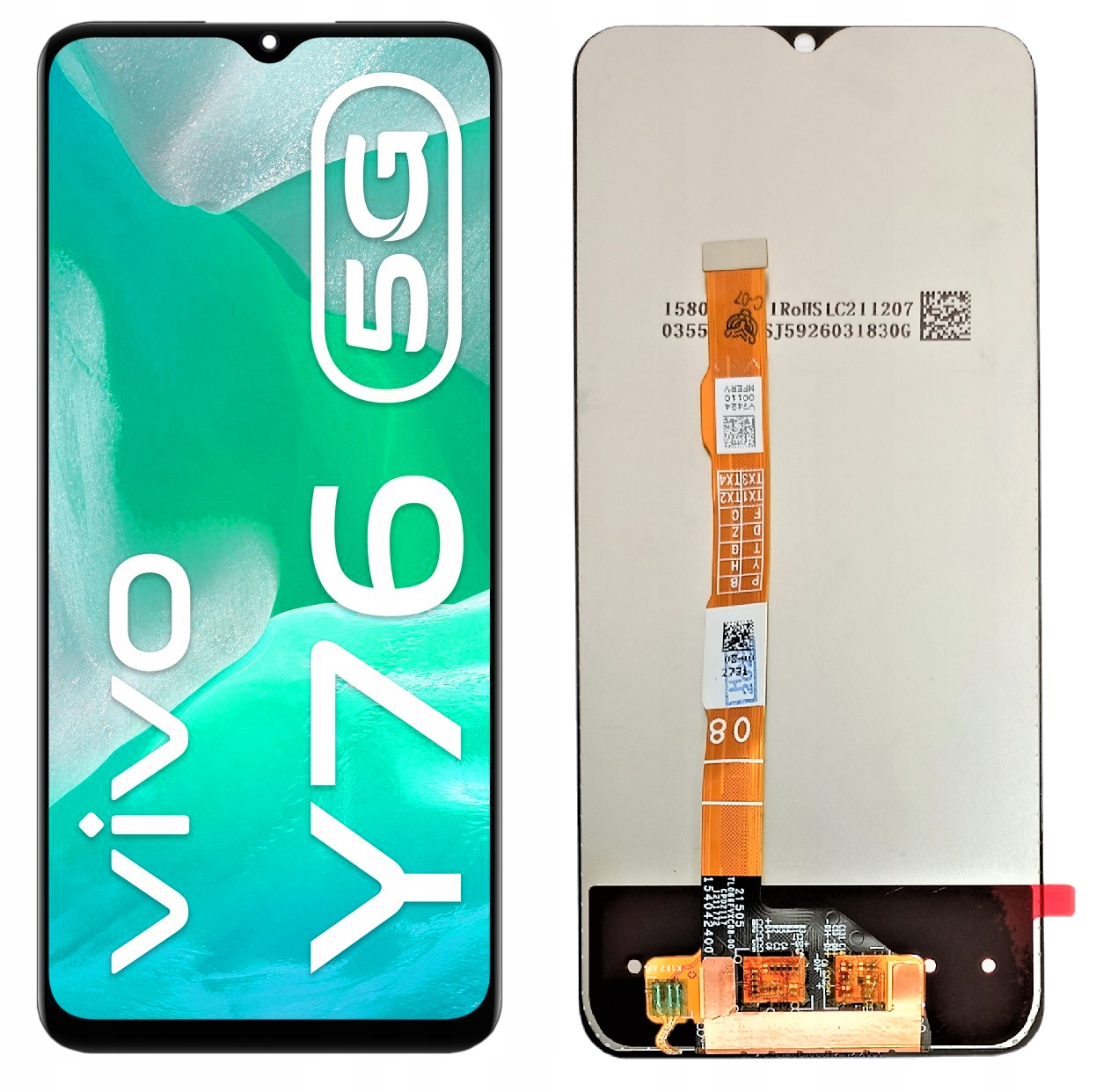 LCD displej IPS pro Vivo Y76 5G, V2124 - Allegro