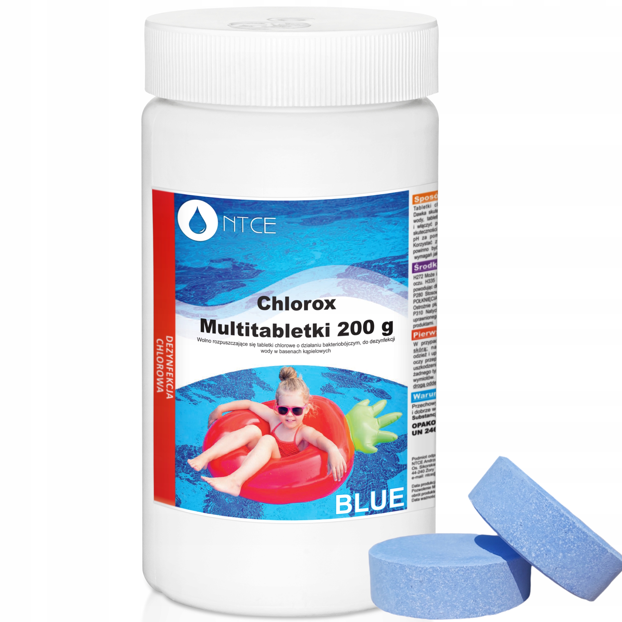 Chlor tabletki Ntce 0,02 kg 0,02 l (5903899665136) • Cena, Opinie ...
