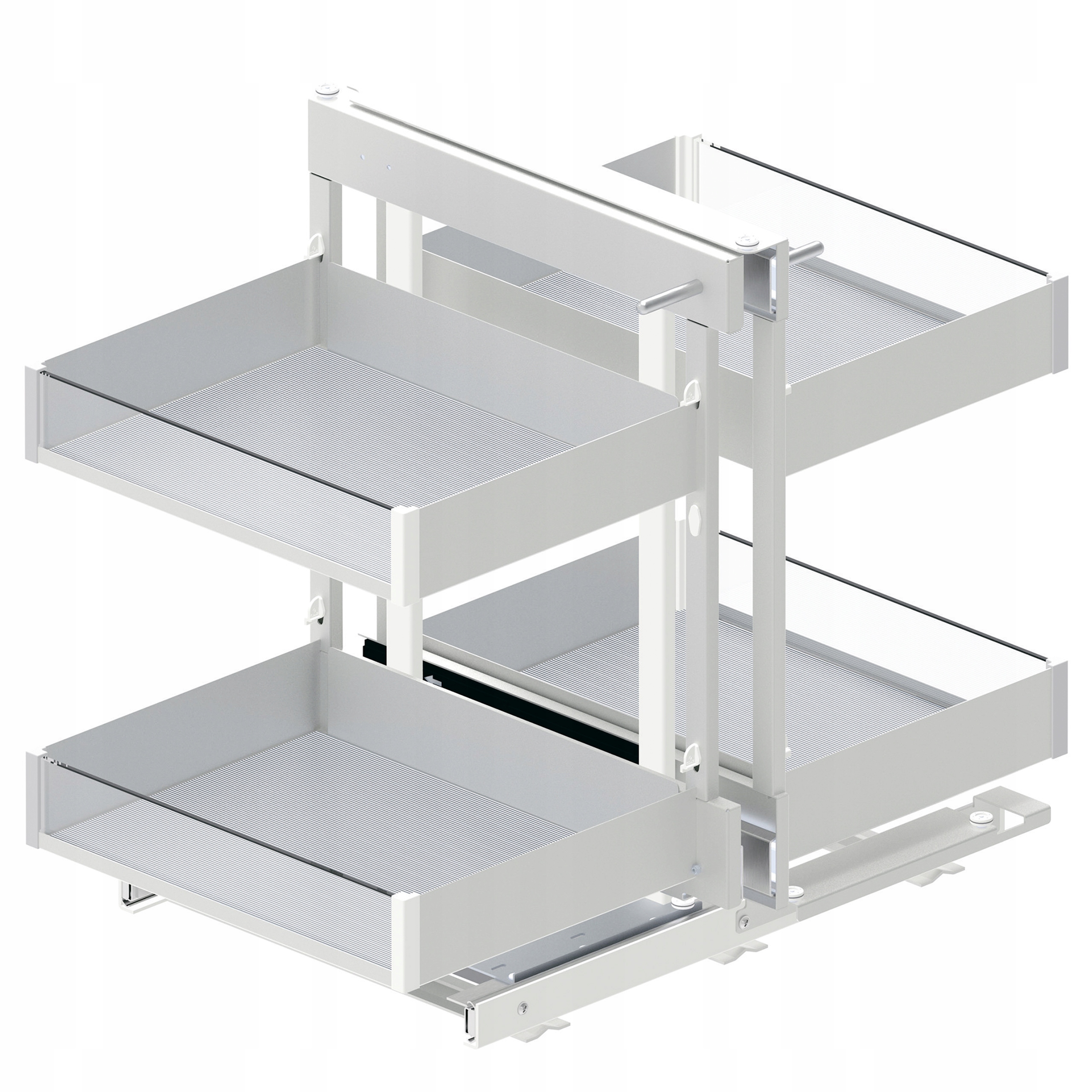 KOSZ CARGO MAGIC CORNER PURO 1200 PRAWY do szafki narożnej Biały Mat ...