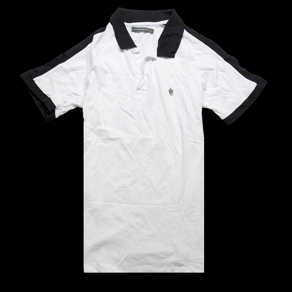 FRENCH CONNECTION _ MODNA KOSZULKA POLO Z LOGO _ L/XL • Cena, Opinie ...