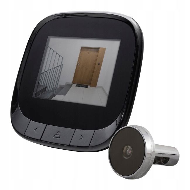 Wizjer cyfrowy Gerda Optic 2,4'' czarny (0ADWEF00000.06000P) • Cena ...