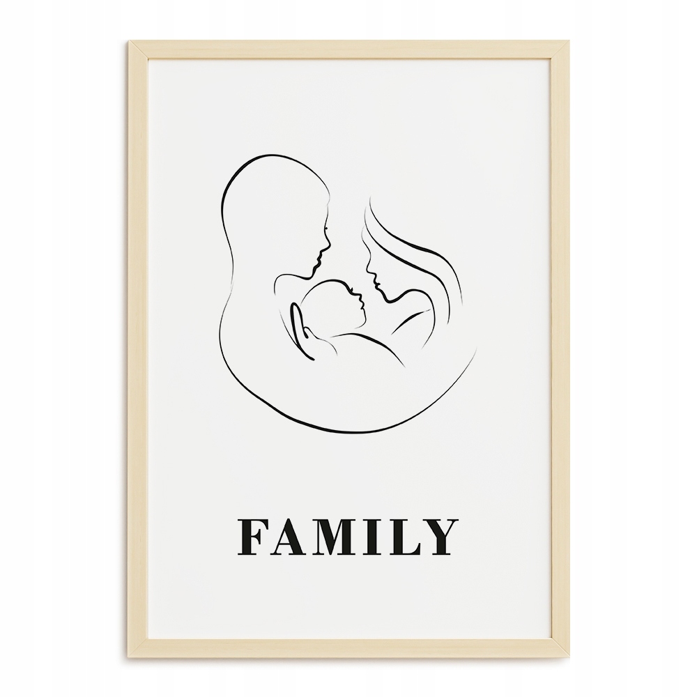 Plakat RODZINA bez ramy 42 x 59,4 cm • Cena, Opinie • Plakaty 17174581699 • Allegro