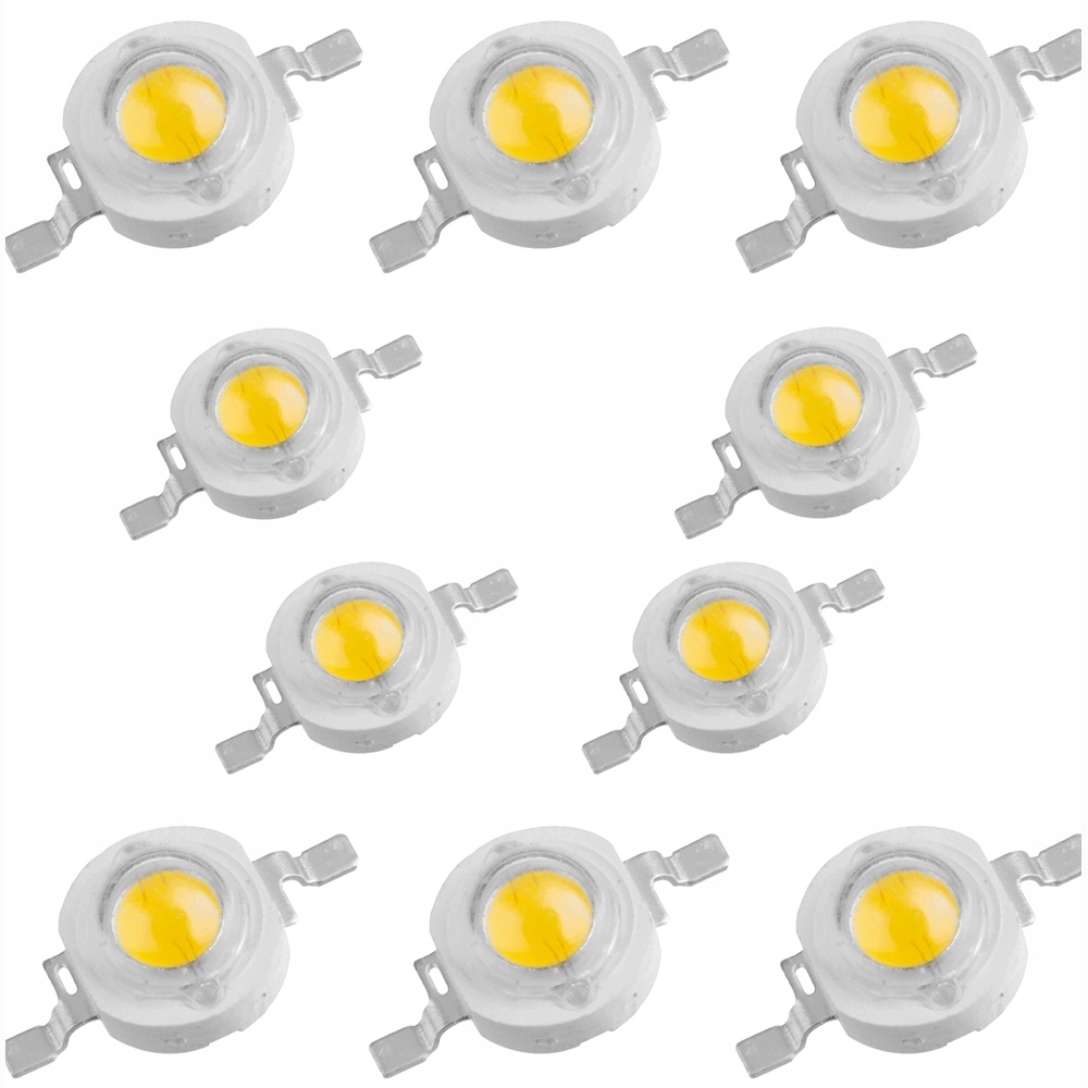 DIODY POWER LED 1W 35mil BIAŁE I KOLOROWE 9 rodzajów EPISTAR zestaw 10 ... DIODY POWER LED 1W 35mil BIAŁE I KOLOROWE 9 rodzajów EPISTAR zestaw 10 ...
