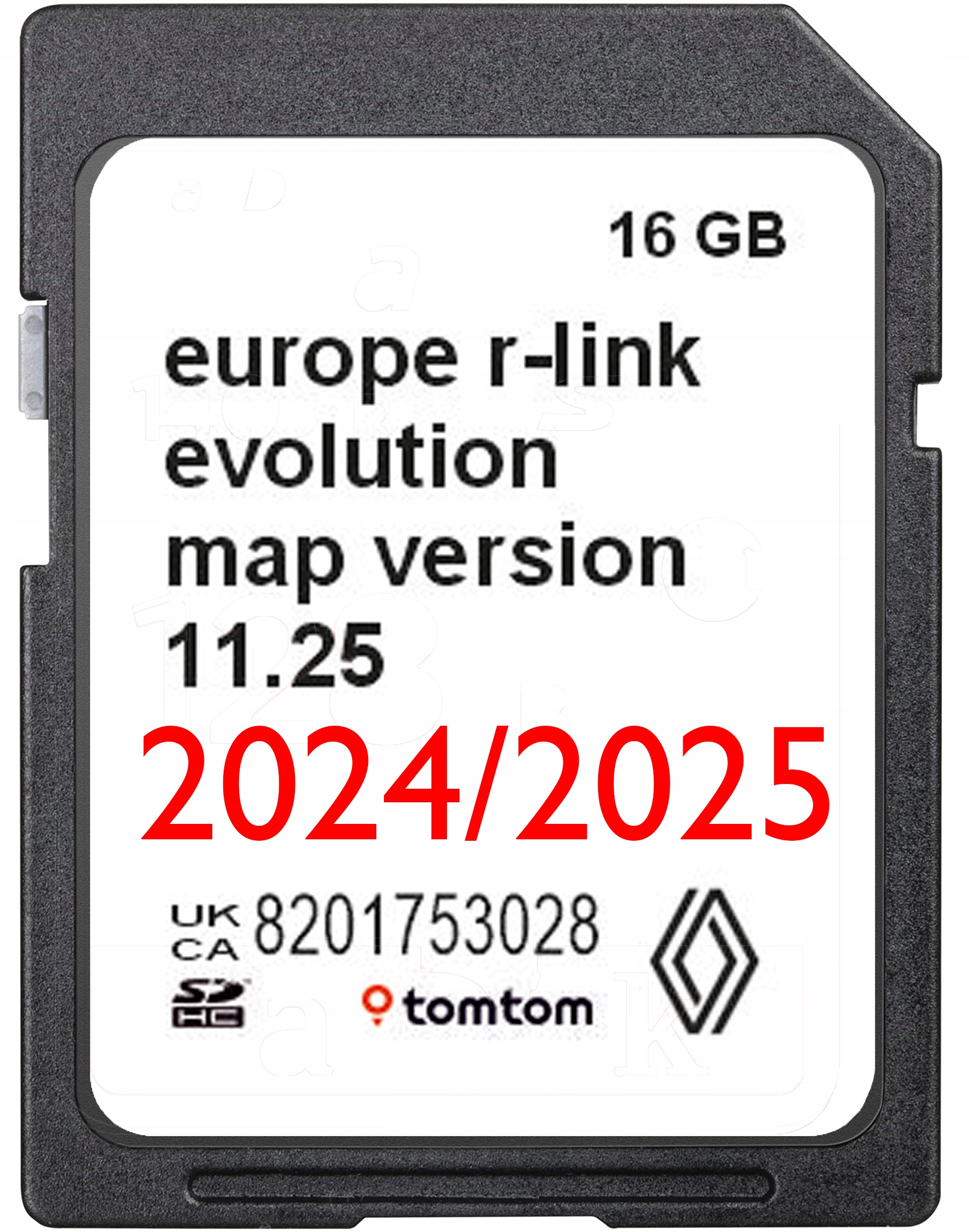 MAPA KARTA TOTOM R-LINK LIVE RENAULT 11.25 2024/2025 EU - Sklep, Opinie ...