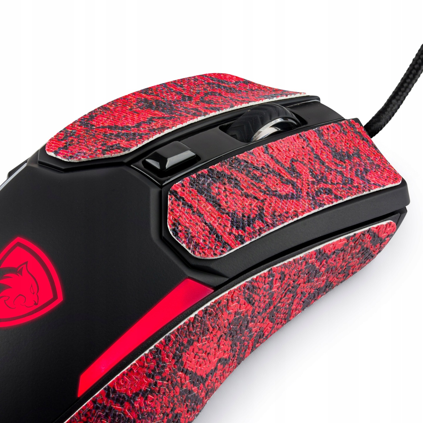 PANTHERISE VENOM II mysz przewodowa +VELCRO Premium Soft Grip PYTHON ...