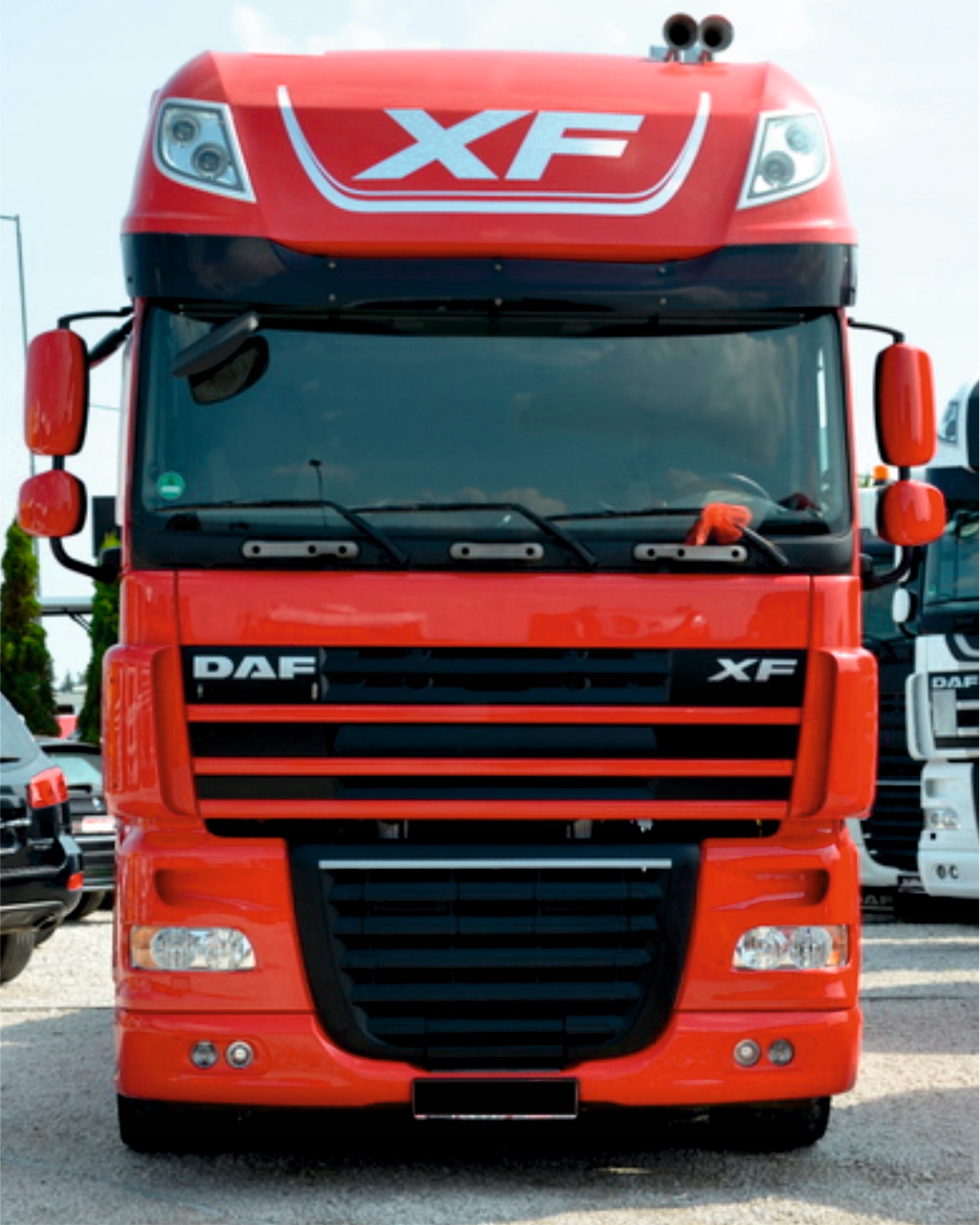 NAKLEJKI NAKLEJKA DAF XF 105 95 WZÓR 10 CHROM 0683489231341 za 300 ...