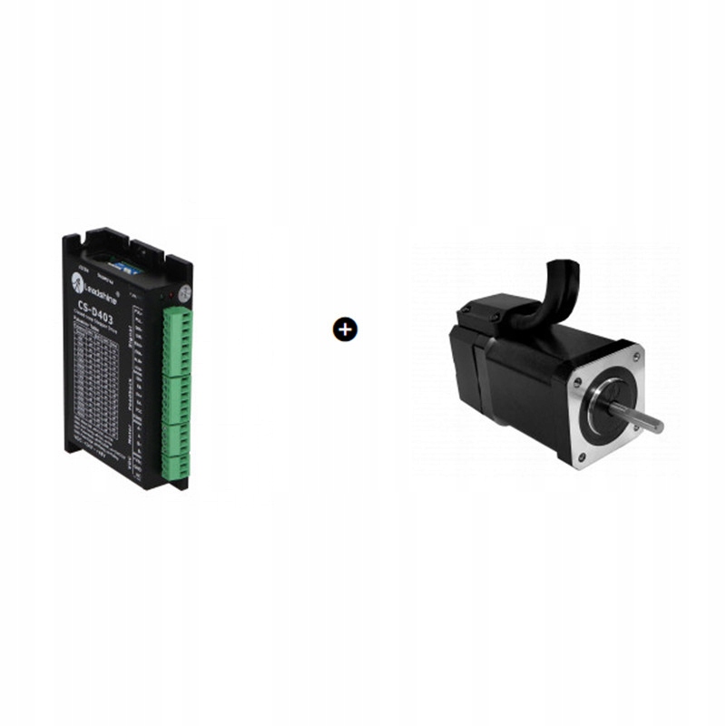 Zestaw silnik CS-M21708 +Sterownik Easy Servo CS-D403 - LEADSHINE ...