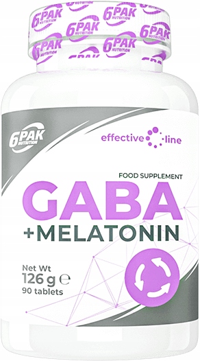 6Pak GABA + MELATONINA 90 KAPSUŁEK 12278728671 - Allegro.pl