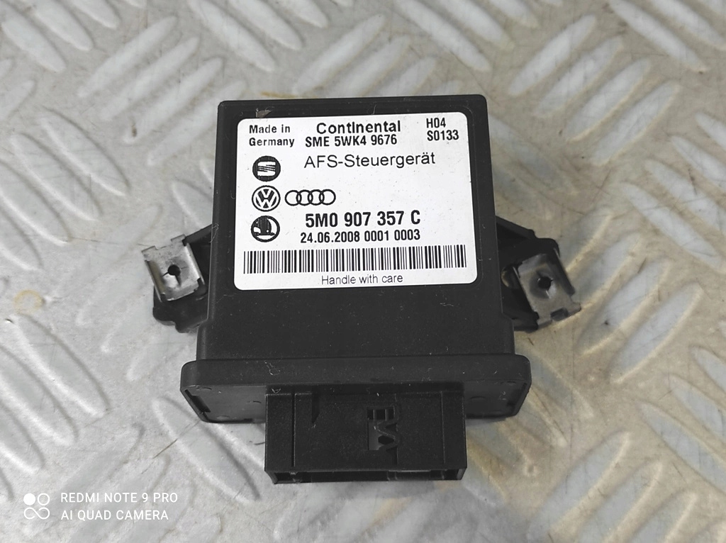 VW TIGUAN I MODUŁ STEROWNIK ŚWIATEŁ 5M0907357C VW PASSAT CC GOLF VI ...