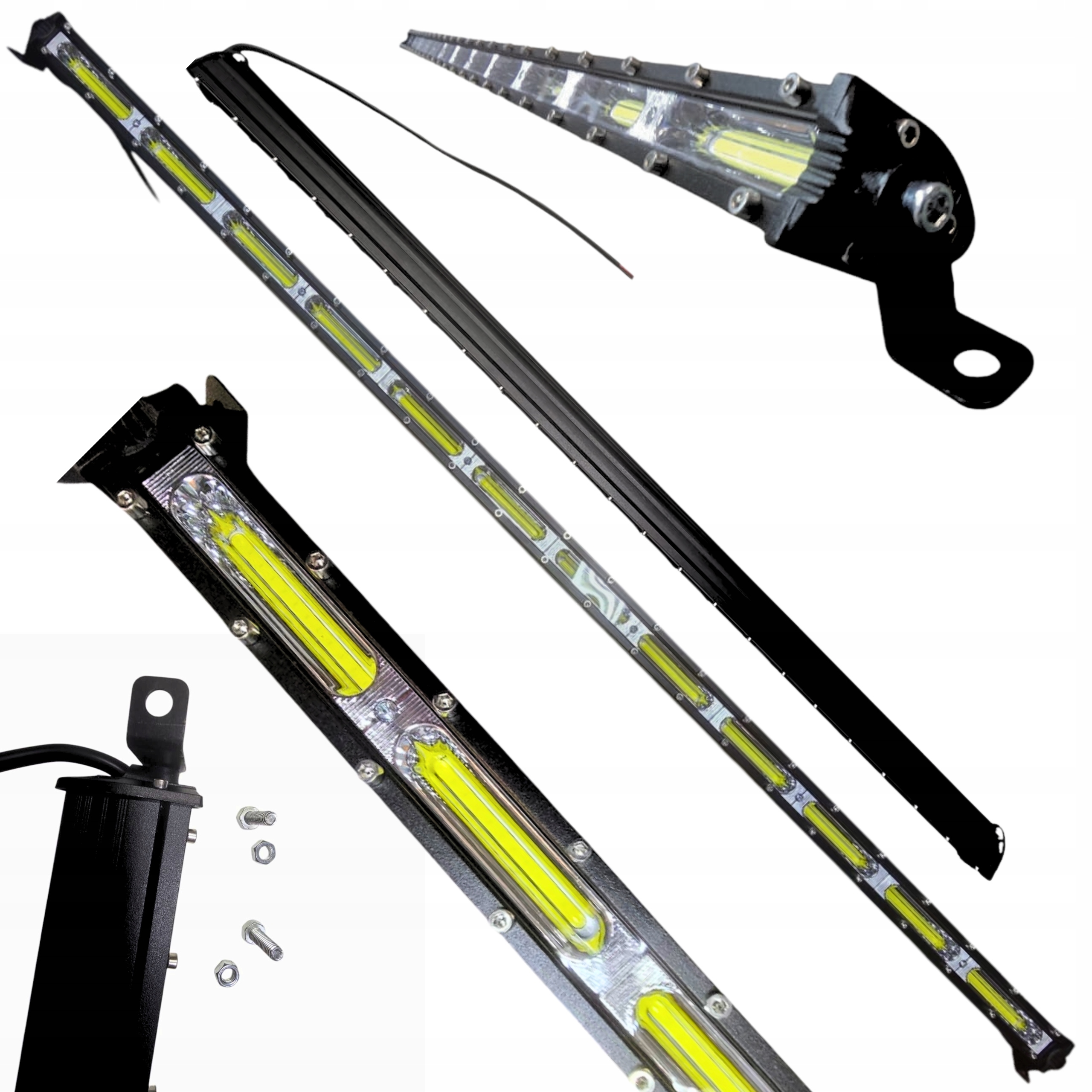 LAMPA ROBOCZA SLIM LED BAR OFF ROAD 720W HALOGEN BELKA PANEL 96CM NA ...