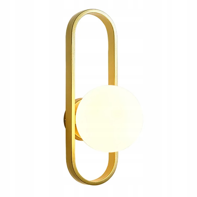 Szklana Lampa Ścienna Nowoczesna LED Kinkiet na Loft Przedpokój Foyer ... Szklana Lampa Ścienna Nowoczesna LED Kinkiet na Loft Przedpokój Foyer ...
