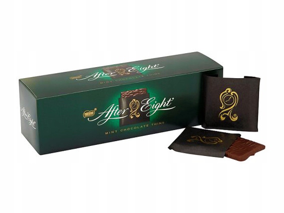 After Eight Czekoladki Miętowe 400g Duża Paczka (5000189983281) • Cena ...