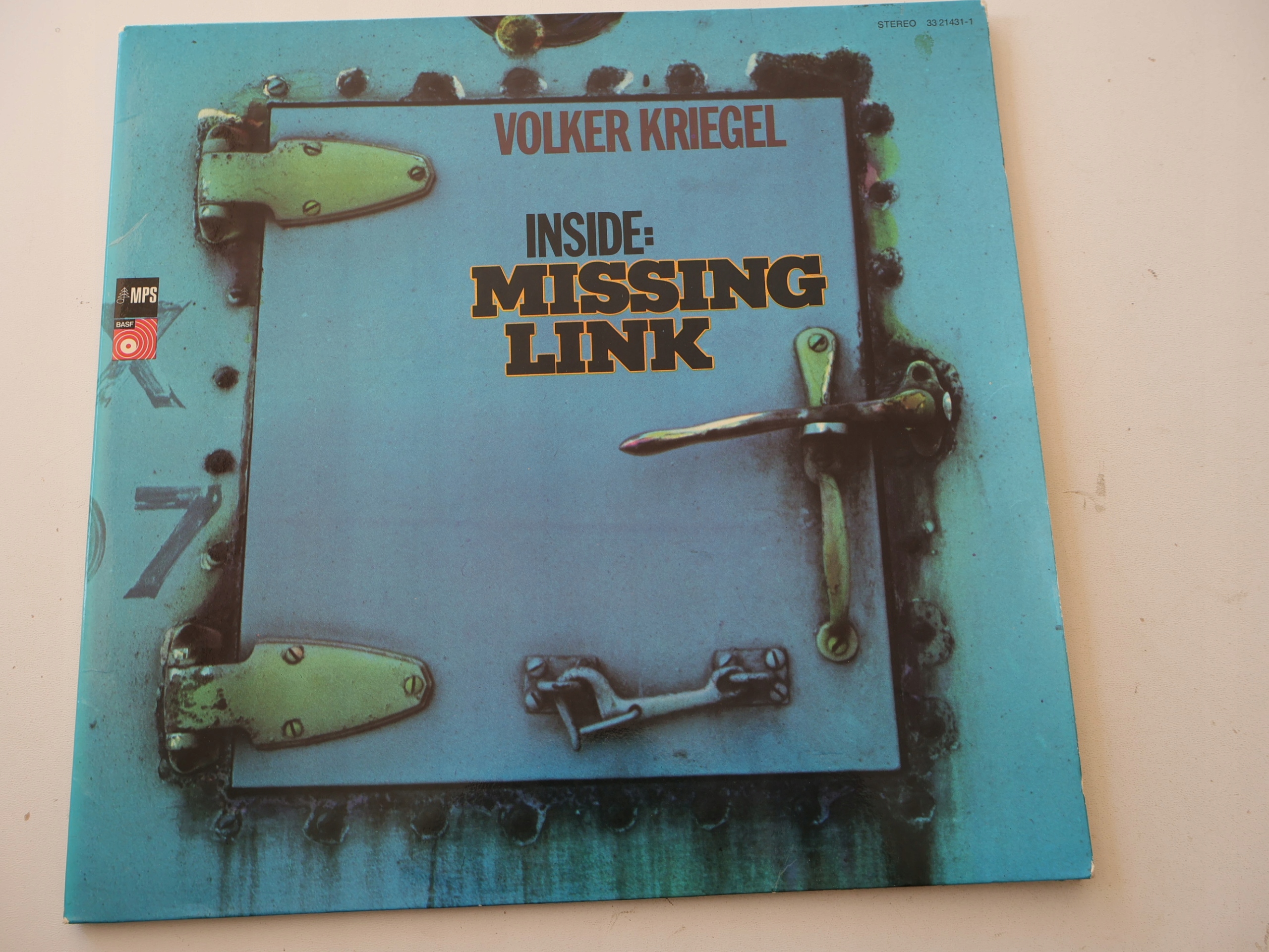 VOLKER KRIEGEL Inside missing 2LP GER NM 1PRESS 17932470033 - Sklepy, Opinie, Ceny w Allegro