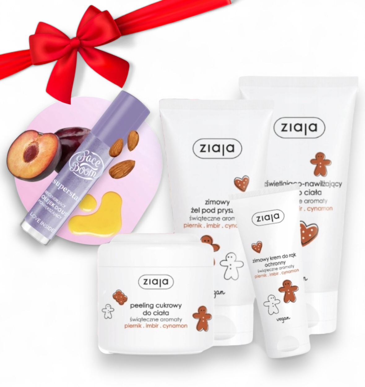 Ziaja Korzenny Piernik zestaw kosmetyków do ciała • Cena, Opinie - Allegro