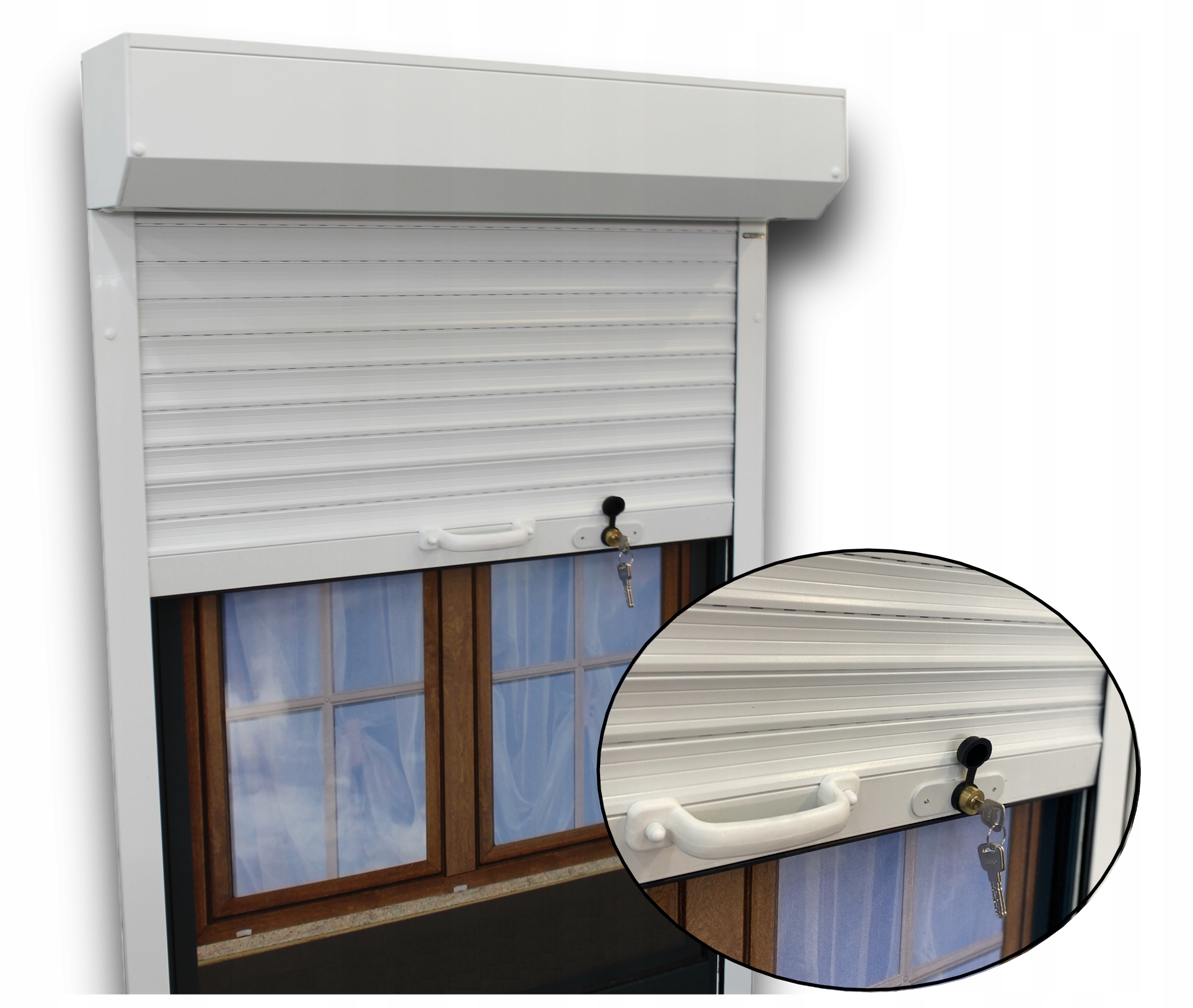 Roleta zewnętrzna z zamkiem na wymiar 150x220 • Cena, Opinie • Rolety ...