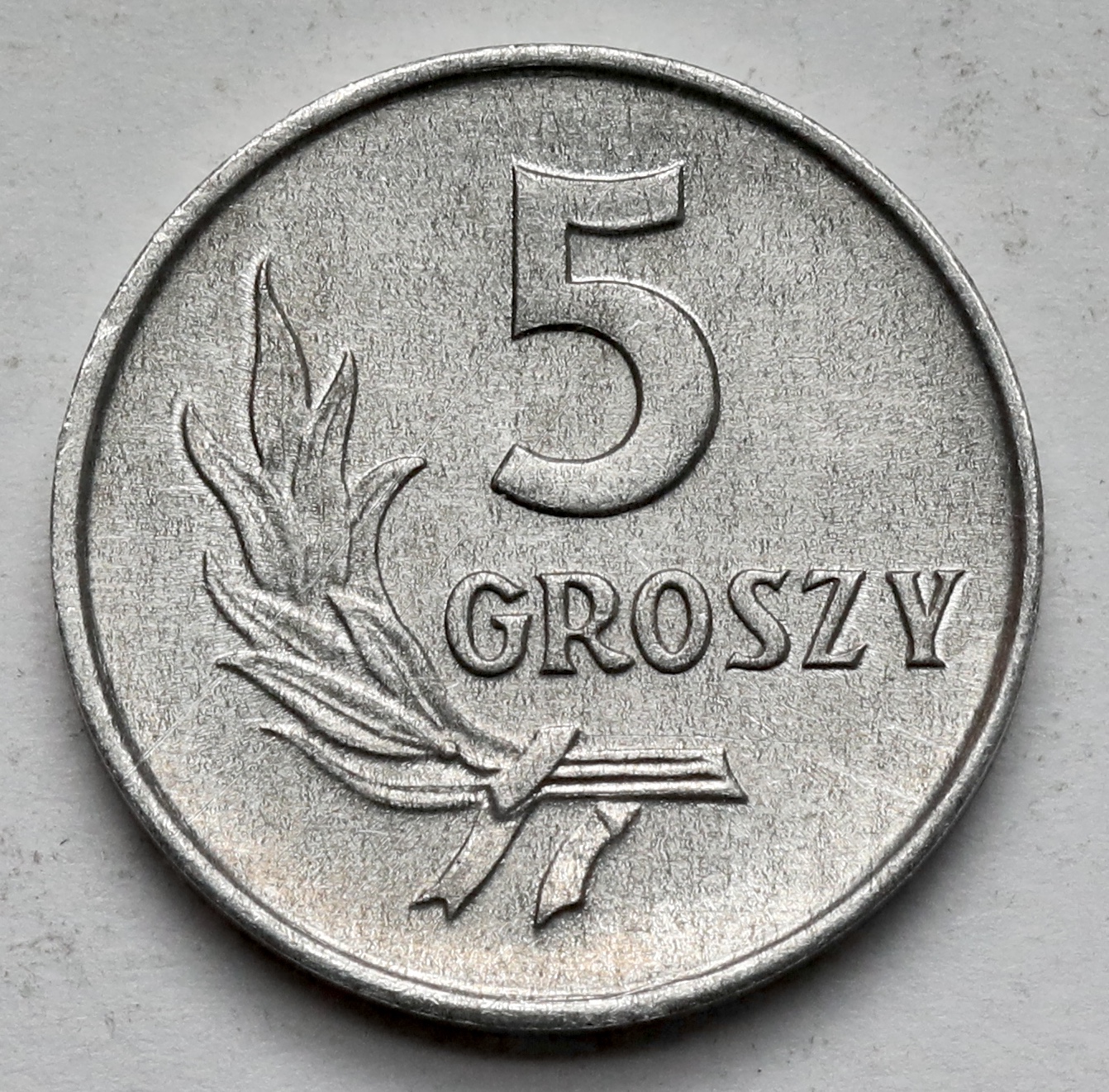 1308. 5 groszy 1965 • Cena, Opinie • obiegowe 17444812461 • Allegro