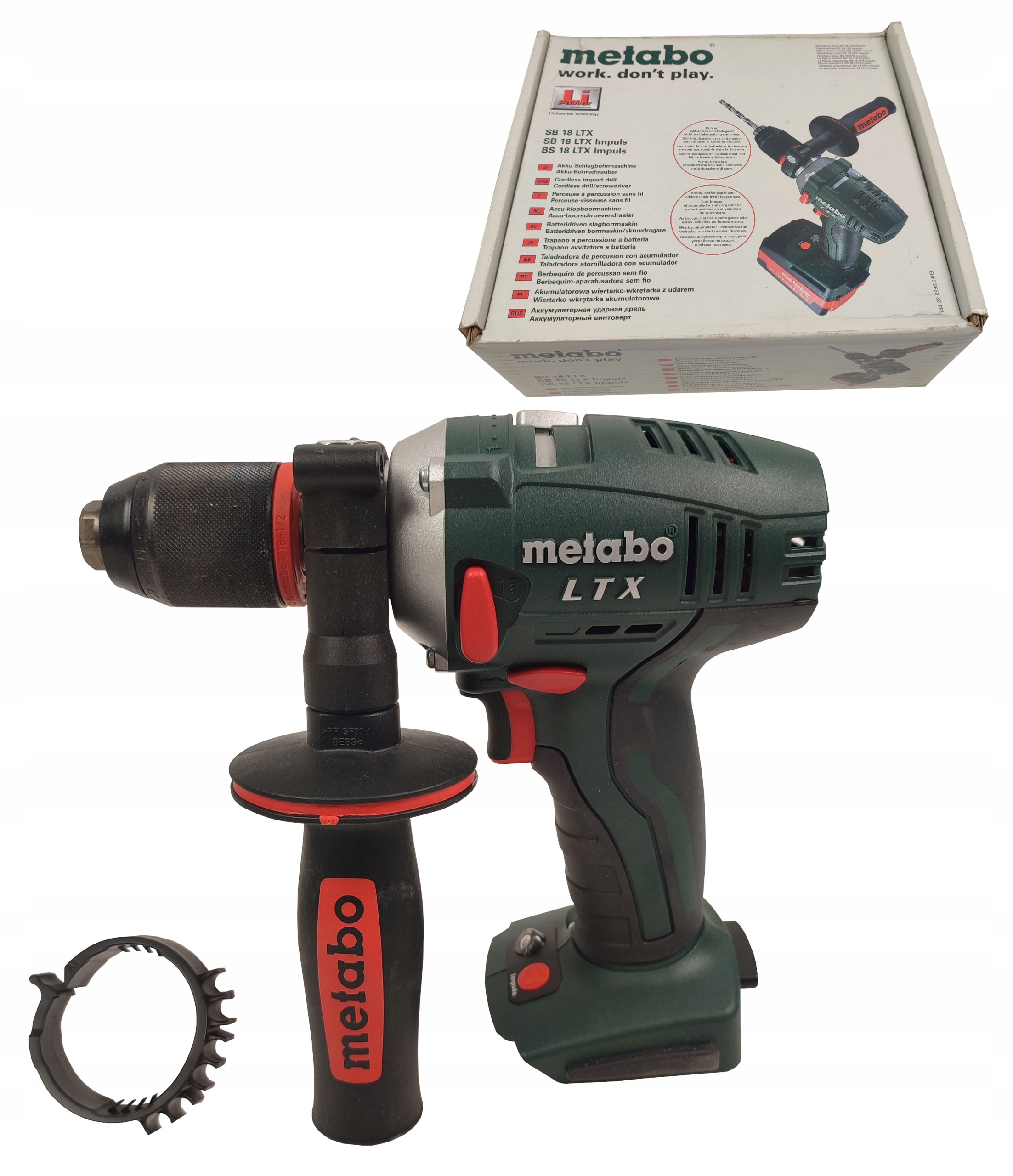 METABO BS 18 LTX Impuls wiertarka udarowa aku (6.02145.85) • Cena ... METABO BS 18 LTX Impuls wiertarka udarowa aku (6.02145.85) • Cena ...