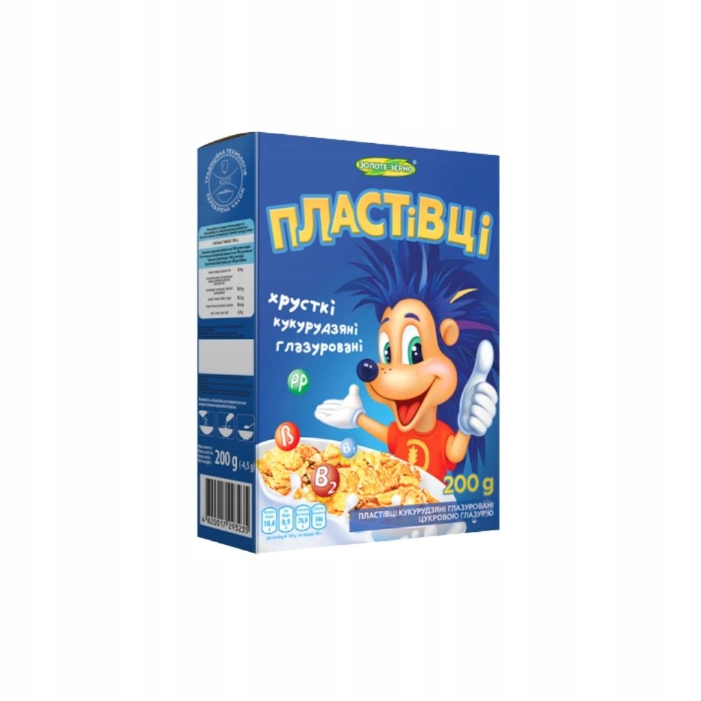 Kukuričné vločky glazované cukrovou polevou „Corn Flakes Zlaté zrno“ 2 ...