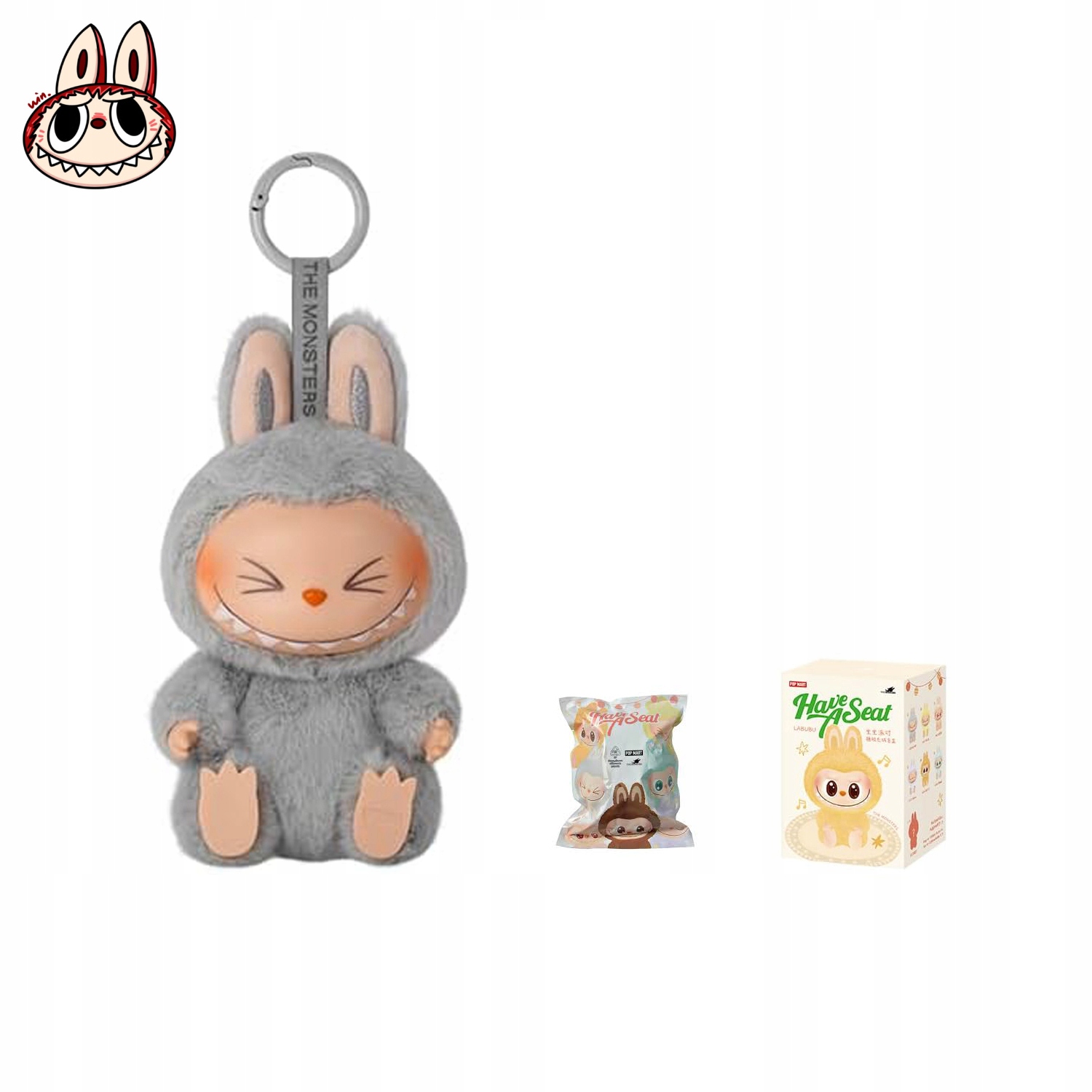 LABUBU THE MONSTERS ANIME VELKÁ PANENKA PLYŠÁK PŘÍVĚSEK NA KLÍČE labubu ...