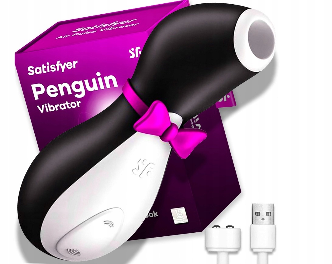 WIBRATOR DAMSKI MASAŻER PINGWINEK ŁECHTACZKI PINGWN PENGUIN EDITION (5055966203397) • Cena ...