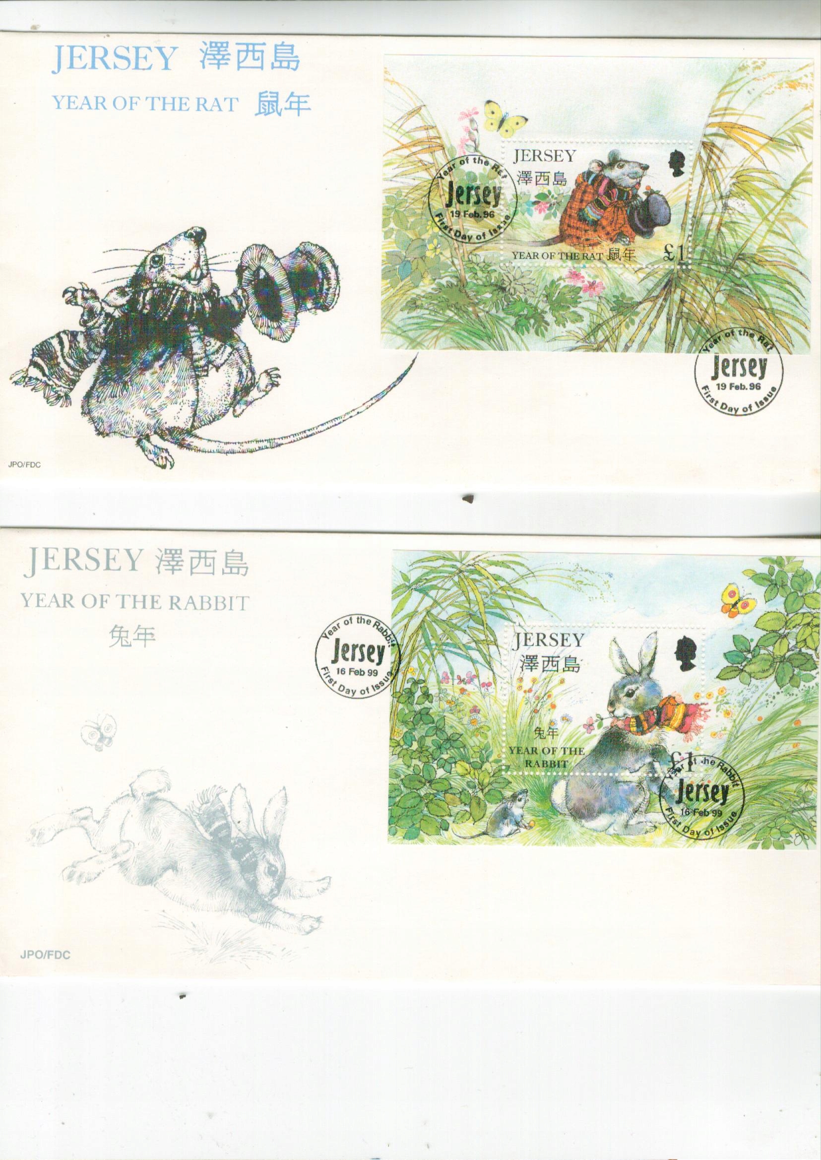 Jerey-Mi.Bl.12,Mi.Bl.21 17180894454 - Allegro.pl