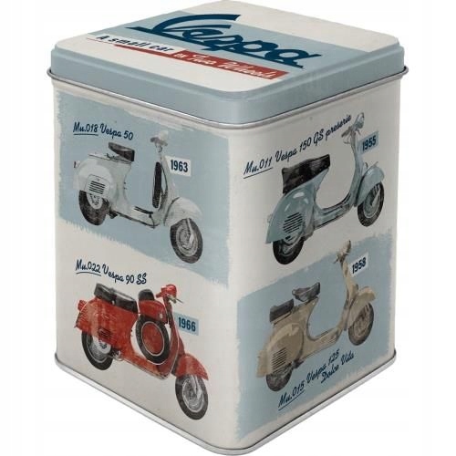 Plechovka na čaj "Vespa model Chart" 31305 za 175 Kč - Allegro
