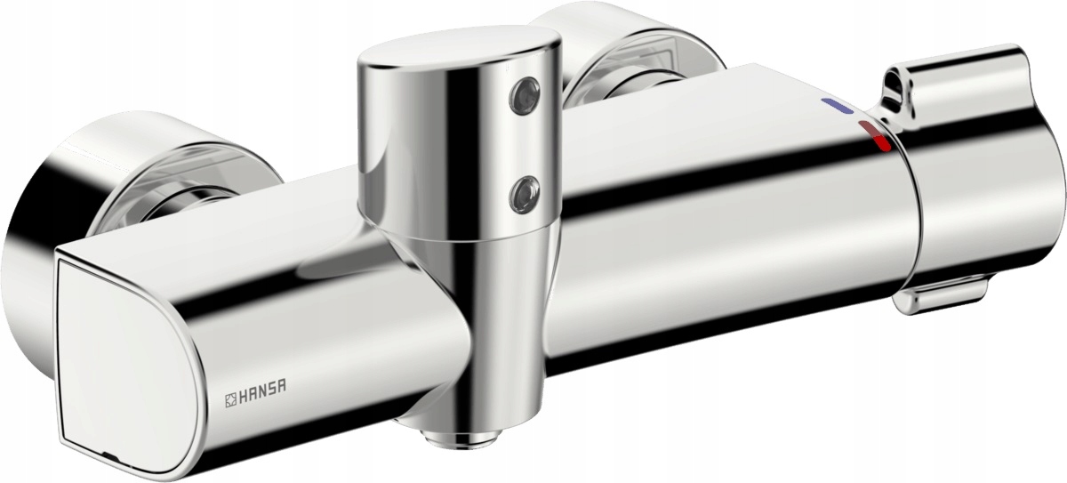Bateria prysznicowa HANSA CLINICA z termostatem, chromowana 08866200 ...