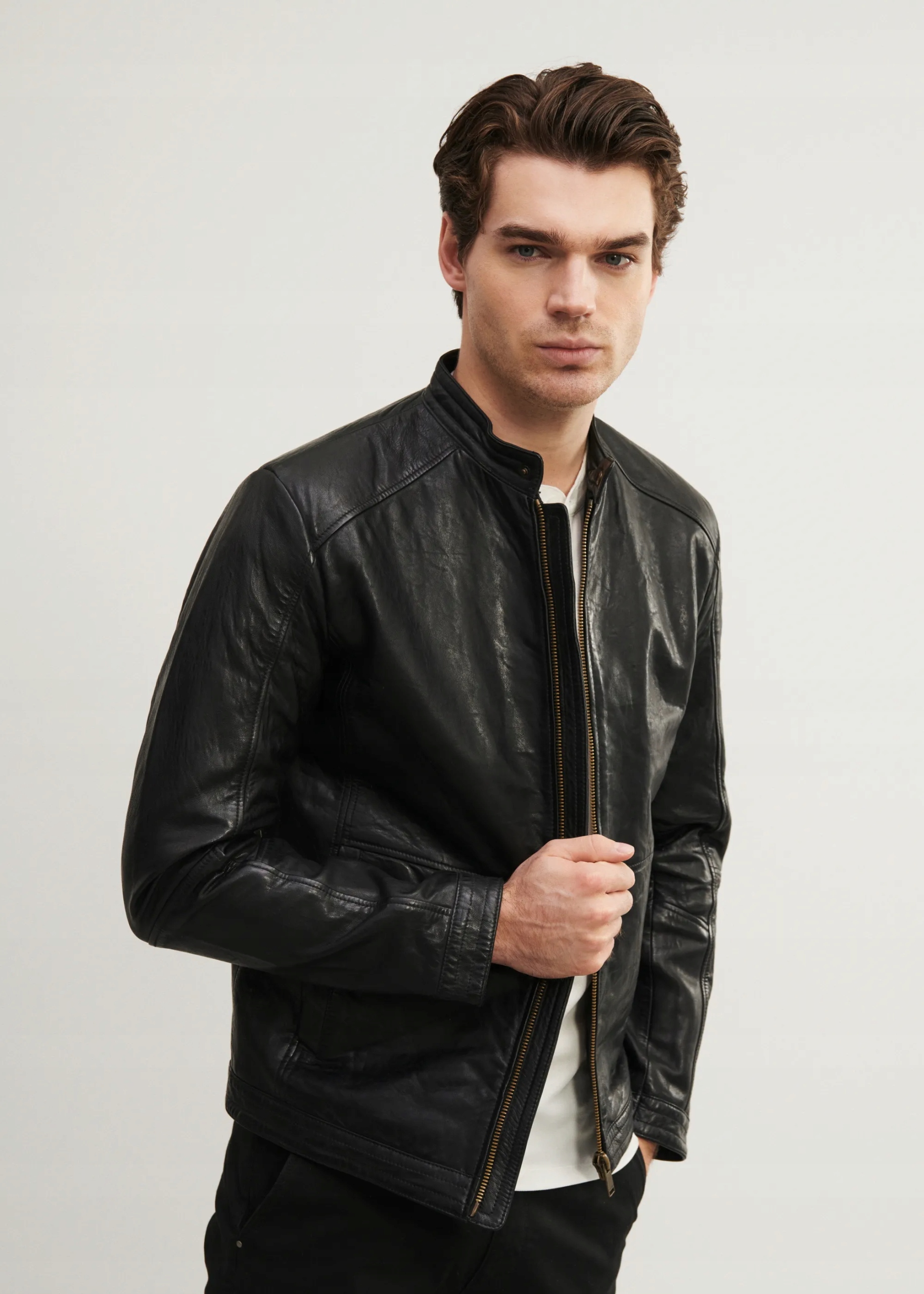 OCHNIK Skórzana kurtka męska KURMS-0297-5427 M (5900734990347) • Cena ...