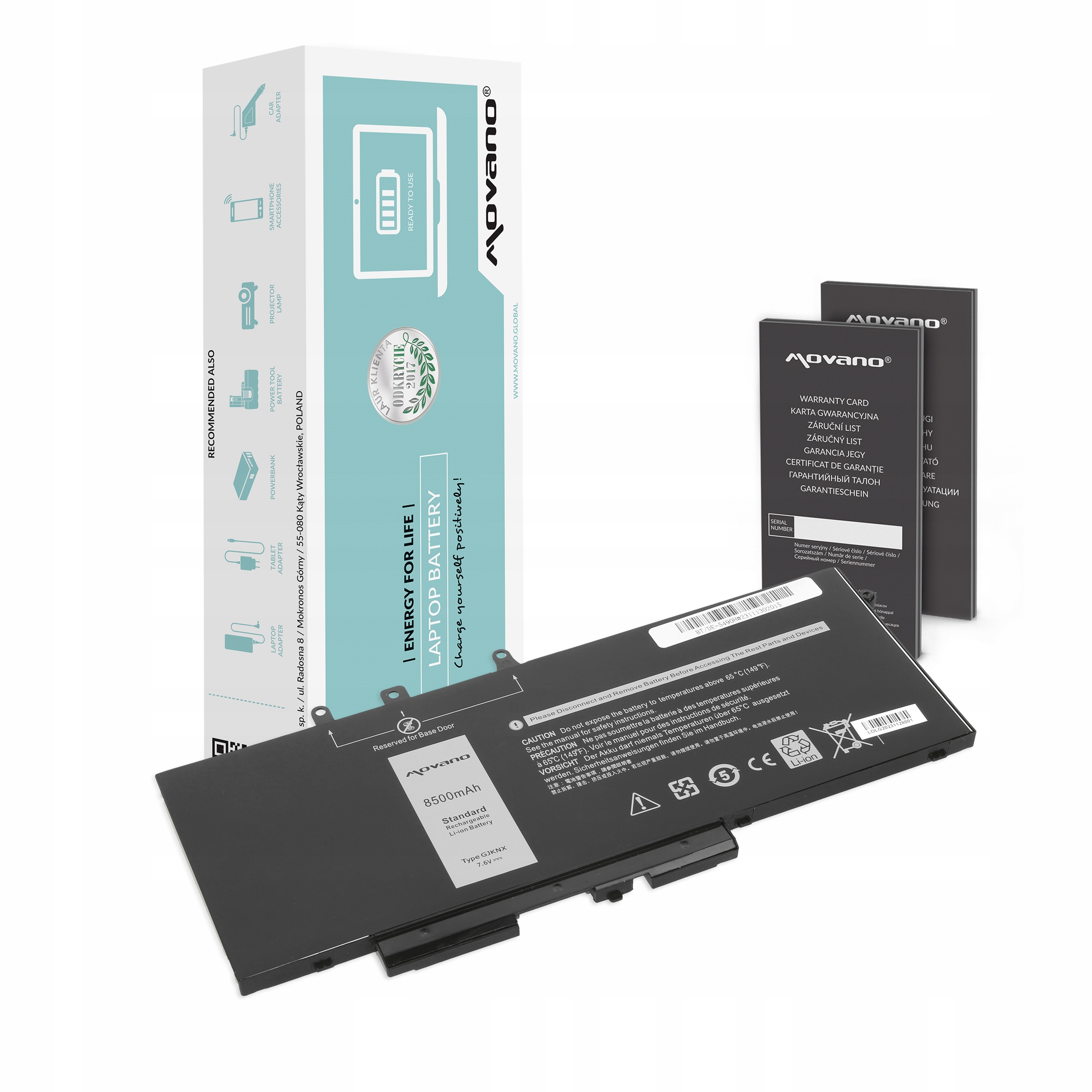 Bateria GJKNX 93FTF 68Wh do Dell Latitude 5480 5490 5590 8500mAh w ... Bateria GJKNX 93FTF 68Wh do Dell Latitude 5480 5490 5590 8500mAh w ...