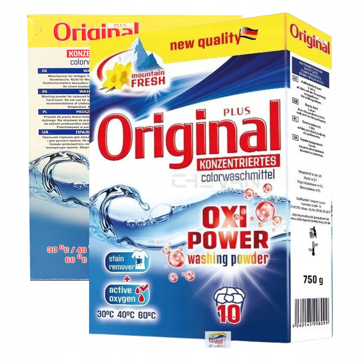 ORIGINAL COLOR NIEMIECKI PROSZEK DO PRANIA KOLORÓW 750g do Kolorowych ...