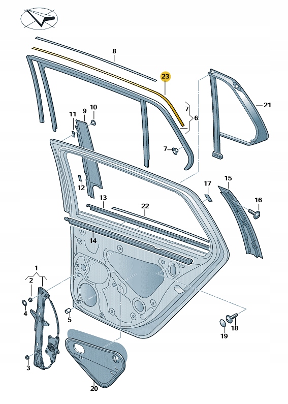LISTWA OZDOBNA DRZWI TYŁ CHROM SKODA SUPERB 3V5839644FJV1 za 295,89 zł ... LISTWA OZDOBNA DRZWI TYŁ CHROM SKODA SUPERB 3V5839644FJV1 za 295,89 zł ...