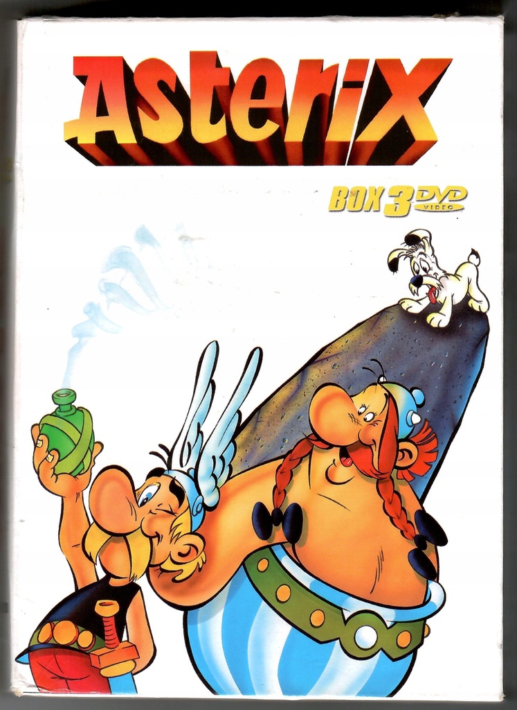 Asterix Box 3 DVD POLSKIE WYDANIE UNIKAT 17110982505 - Sklepy, Opinie ...