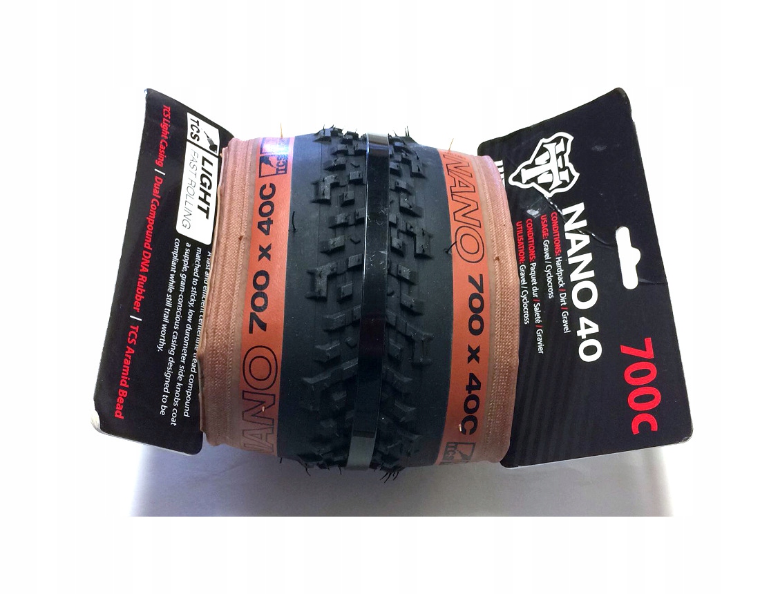 WTB Nano 700-40 TCS Light Fast Roll opona GRAVEL - 0714401106925 ...