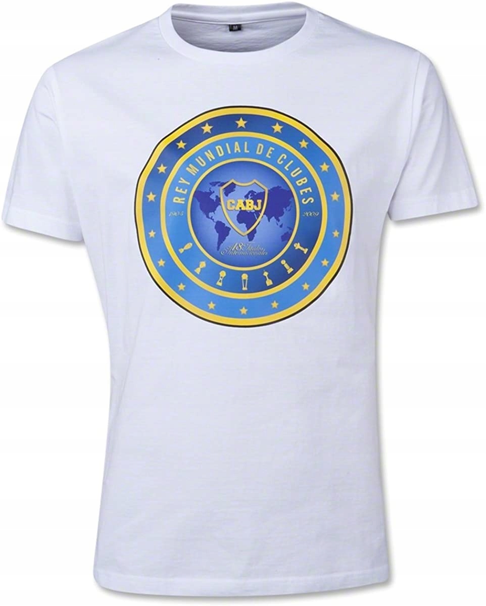 S4351 BOCA JUNIORS KOSZULKA/T SHIRT MĘSKA S (5060360360430) • Cena ...