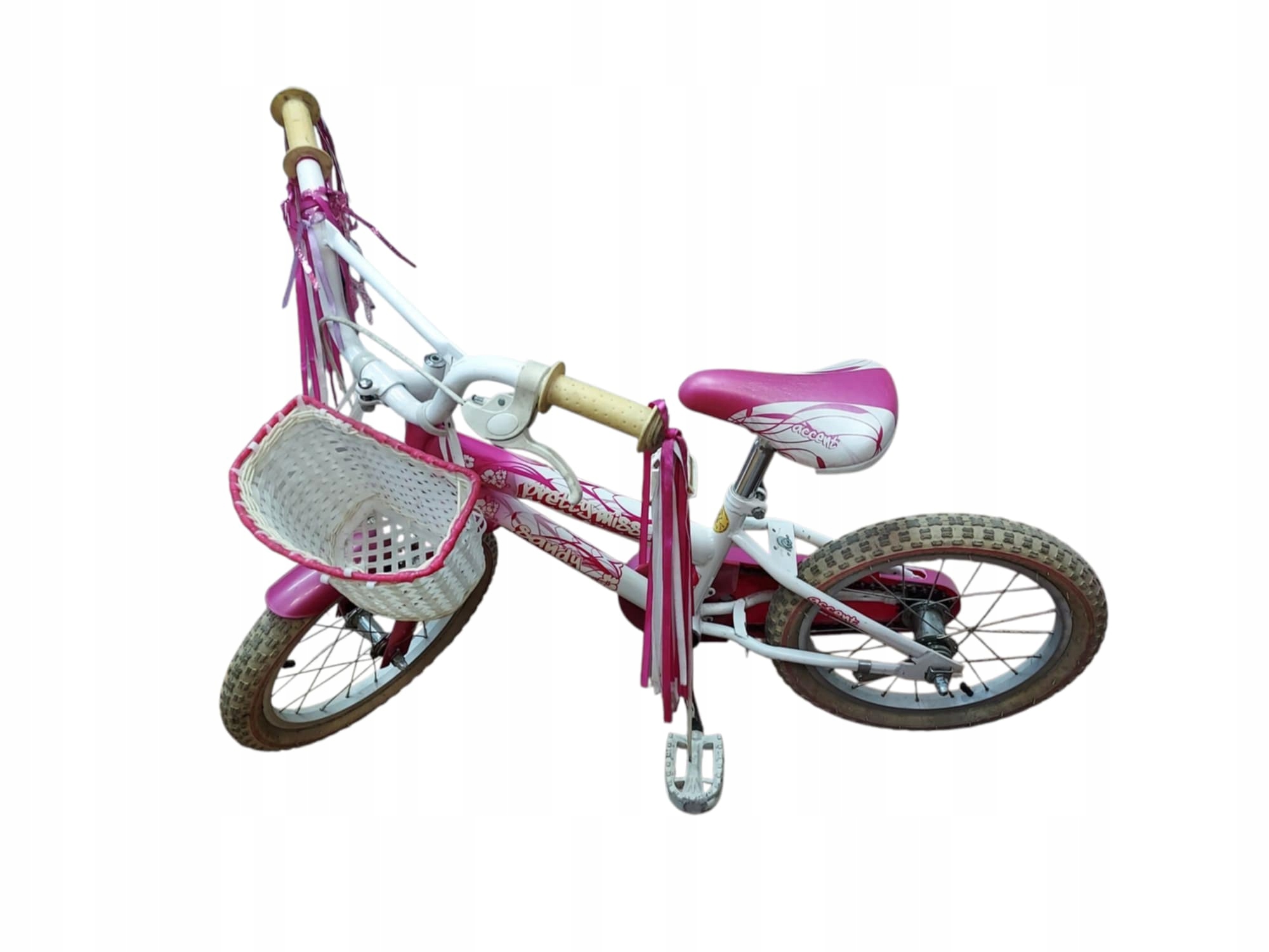 Rowerek dziewczęcy pretty miss różowy - 5902175600168 - 17533081848 ...
