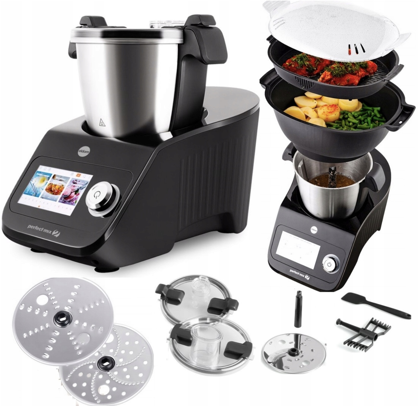 Thermomix ROBOT KUCHENNY WIELOFUNKCYJNY WiFi MISKI - Sklep, Opinie ...