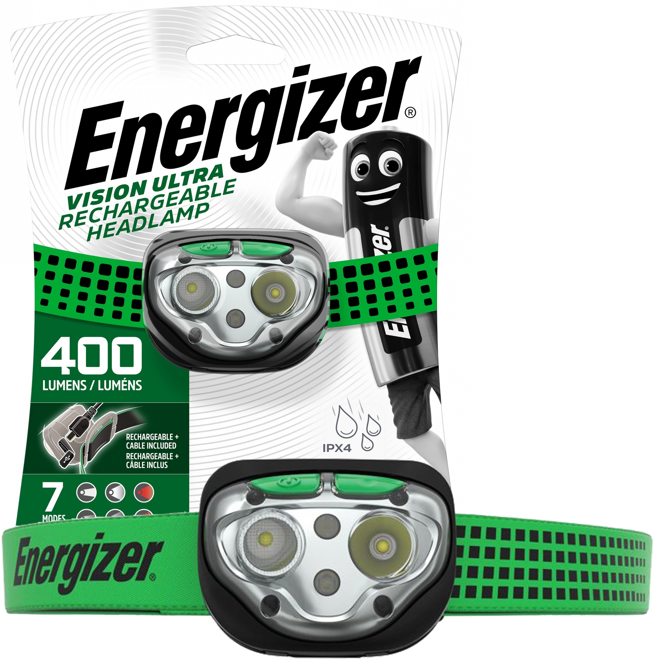 Latarka czołowa Energizer 400 lm LED - 7638900426441 - 15106893149 ...