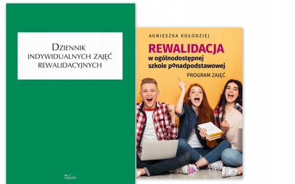 Dziennik indywidualnych zajęć rewalidacyjnych+Rewalidacja program zajęć (14519794053) | Książka ...